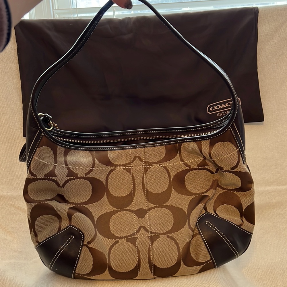 Coach Signature Collection Hobo Bag With Matching Wal… - Gem